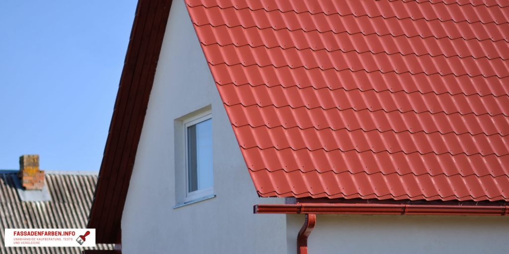 Fassadenfarbe Rotes Dach